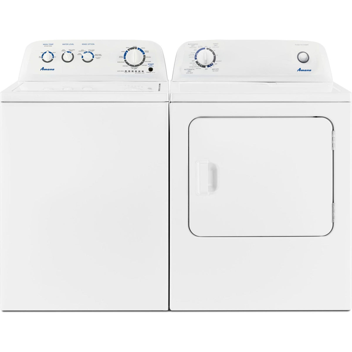 Amana Top Load Pair (NTW4519JW-YNED4655EW) - White | Martin Tremblay ...